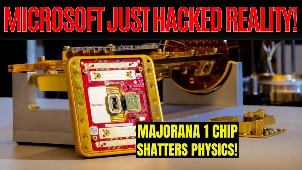Microsoft’s Majorana 1: The Quantum Chip That’s Shocking the World ...