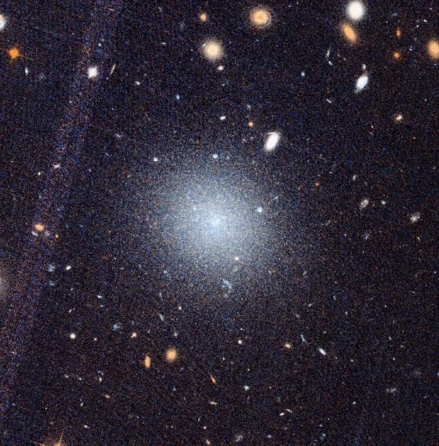 Dark Matter Free Galaxy Discovery Reveals a Growing Cosmic Pattern ...